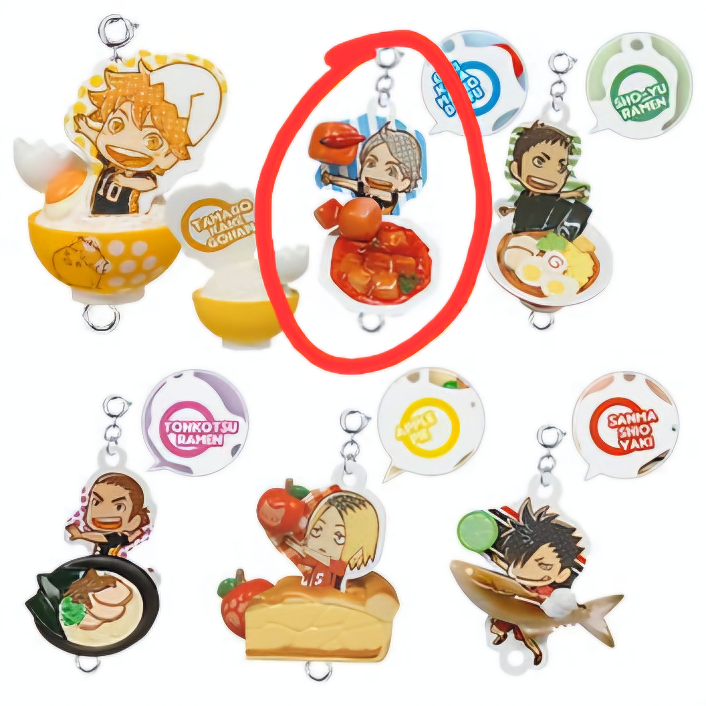 [하이큐] 츠나가루 푸드 마스코트2 가챠 - 스가와라 코우시 | 콜리(Colley)