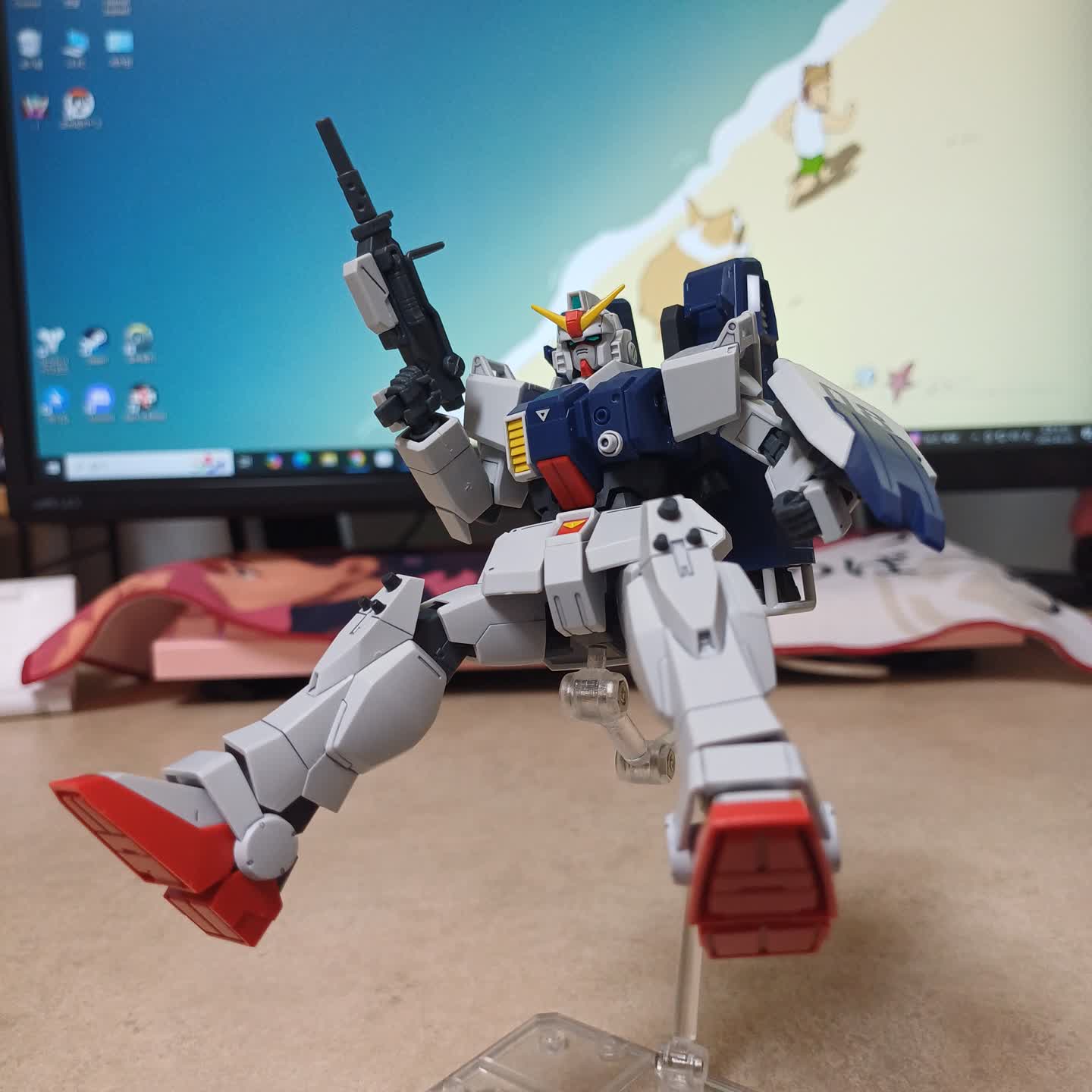 [HG] 육전형 건담 패러슈트팩 (4) | 콜리(Colley)