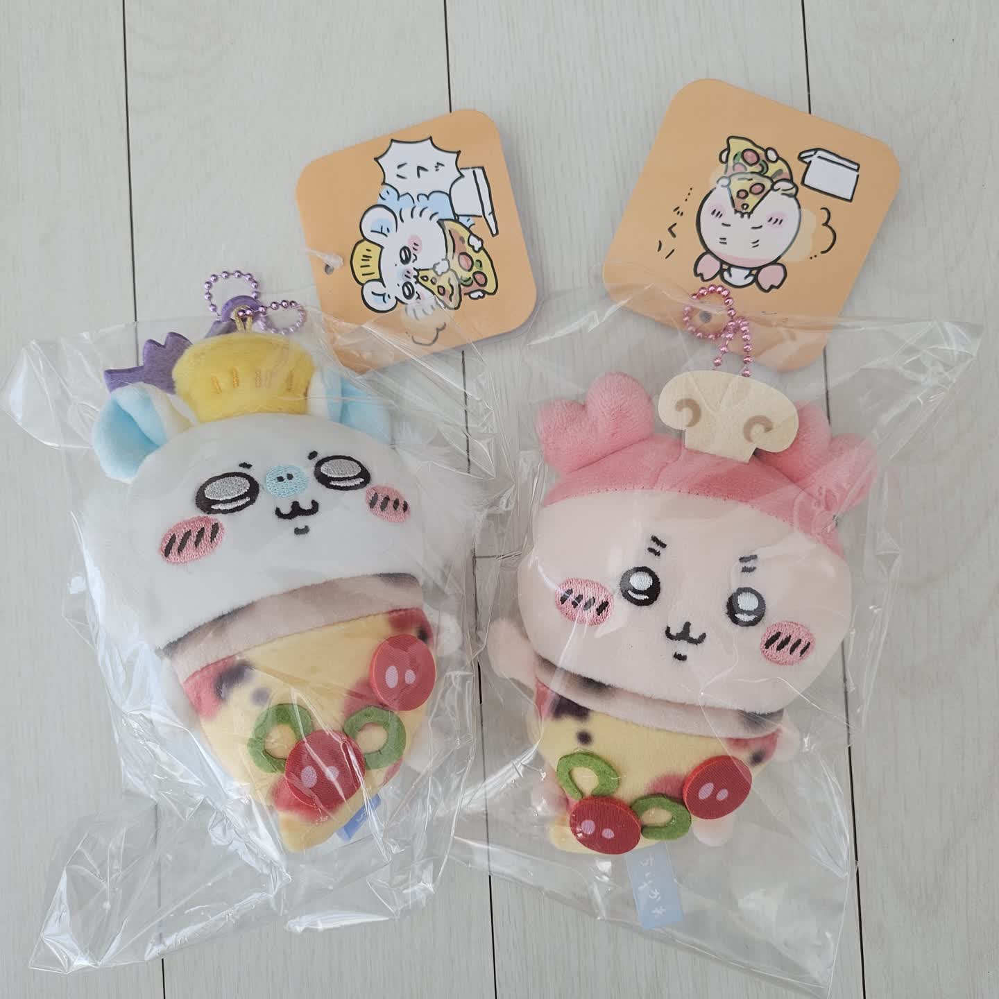 치이카와 모몽가 & 카니 피자 마스코트 🍕 | 콜리(Colley)