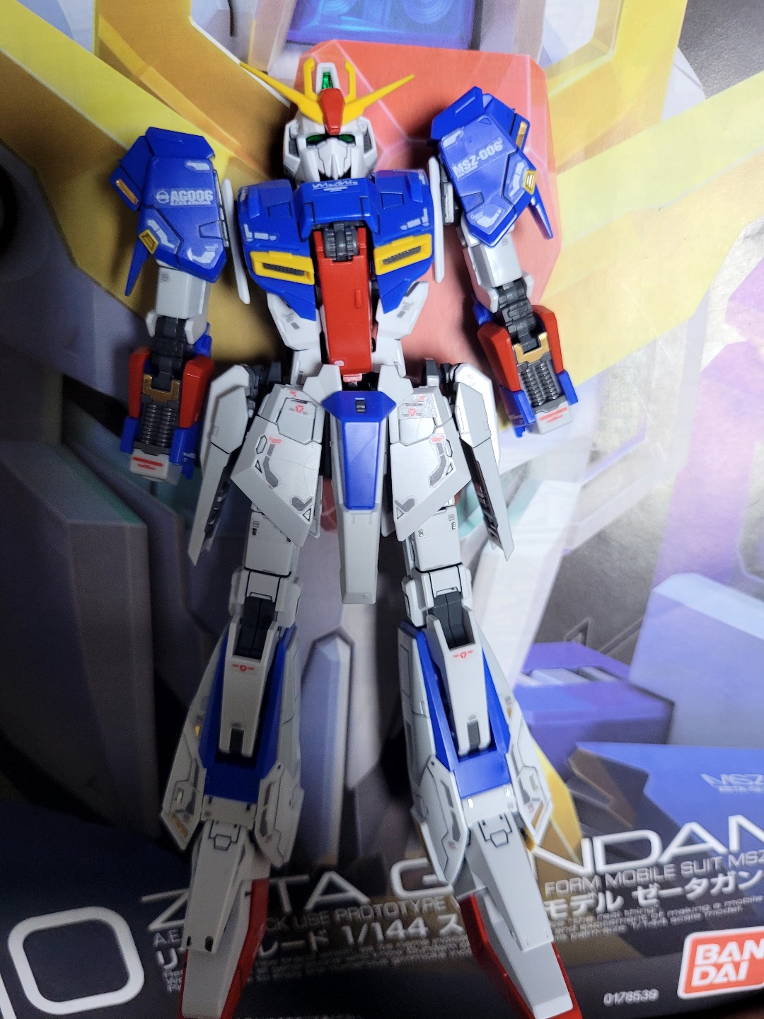 Rg 제타 건담 90% 조립 했습니다 | 콜리(Colley)