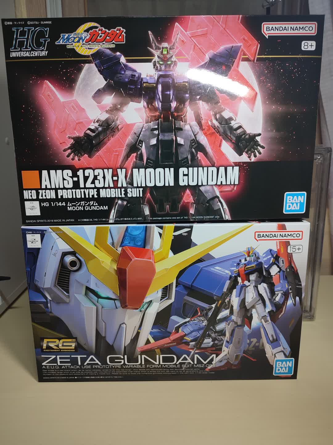 오늘 네이버 반다이몰에서 배송받은 hg 문건담 & RG 제타 건담입니다. | 콜리(Colley)