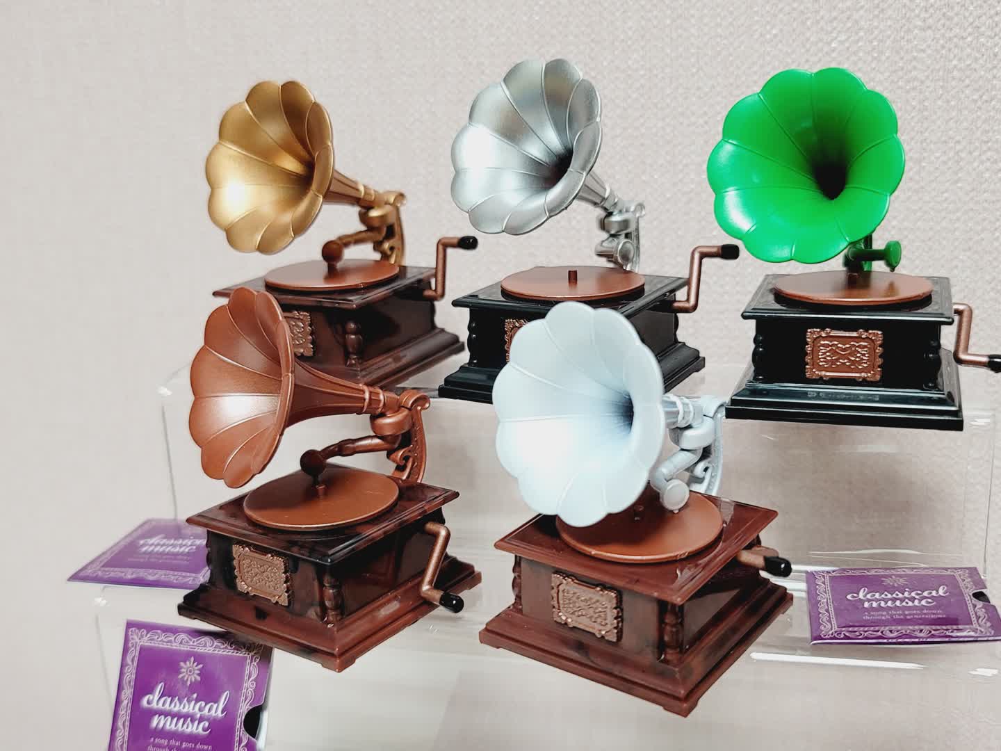 정말로 울린다 엔틱 축음기 마스코트 빈티지 버전 | 콜리(Colley)