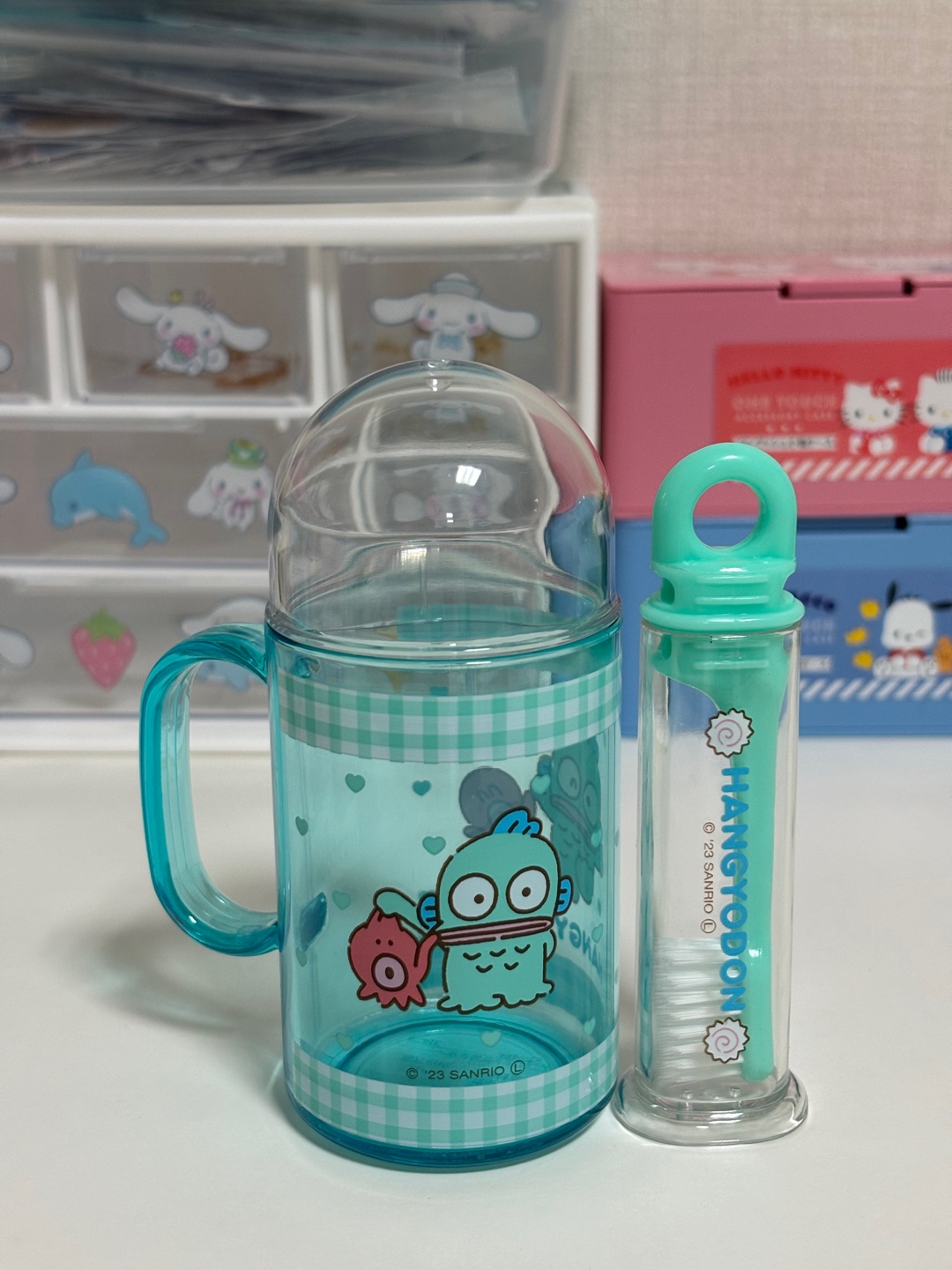 산리오 교동 양치컵세트 [새상품 정품] | 콜리(Colley)