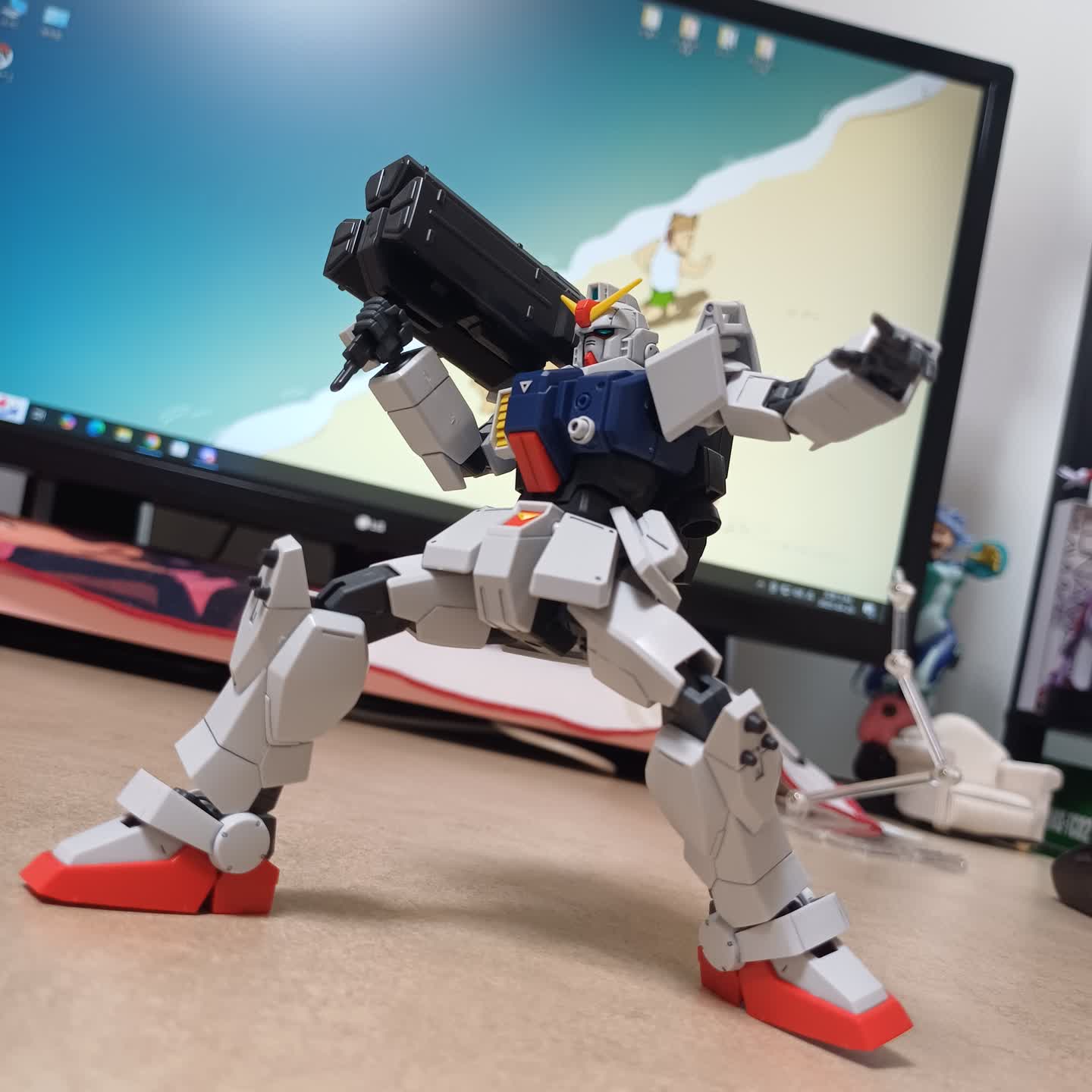 [HG] 육전형 건담 패러슈트팩 (3) | 콜리(Colley)