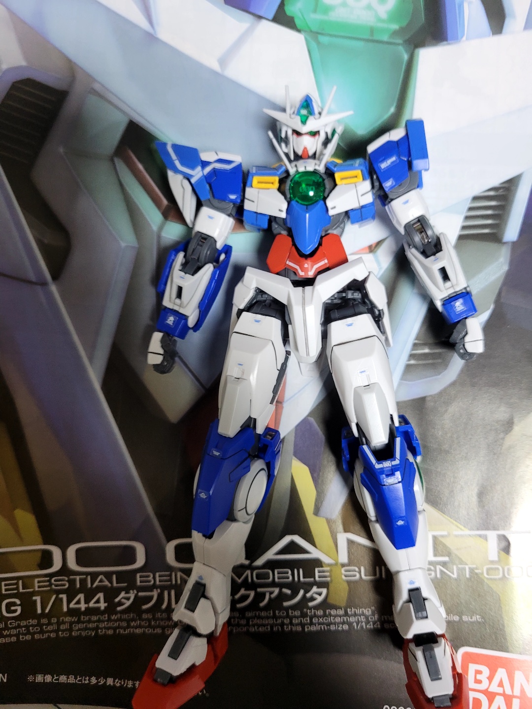 Rg 더블오 퀀터 90% 완성 입니다 | 콜리(Colley)