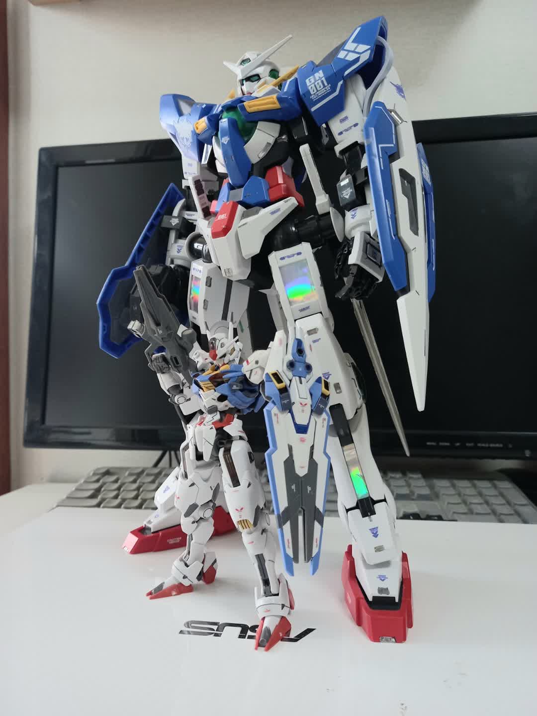 hg가 무릎까지밖에 안오는 거대한 사이즈ㄷㄷ | 콜리(Colley)