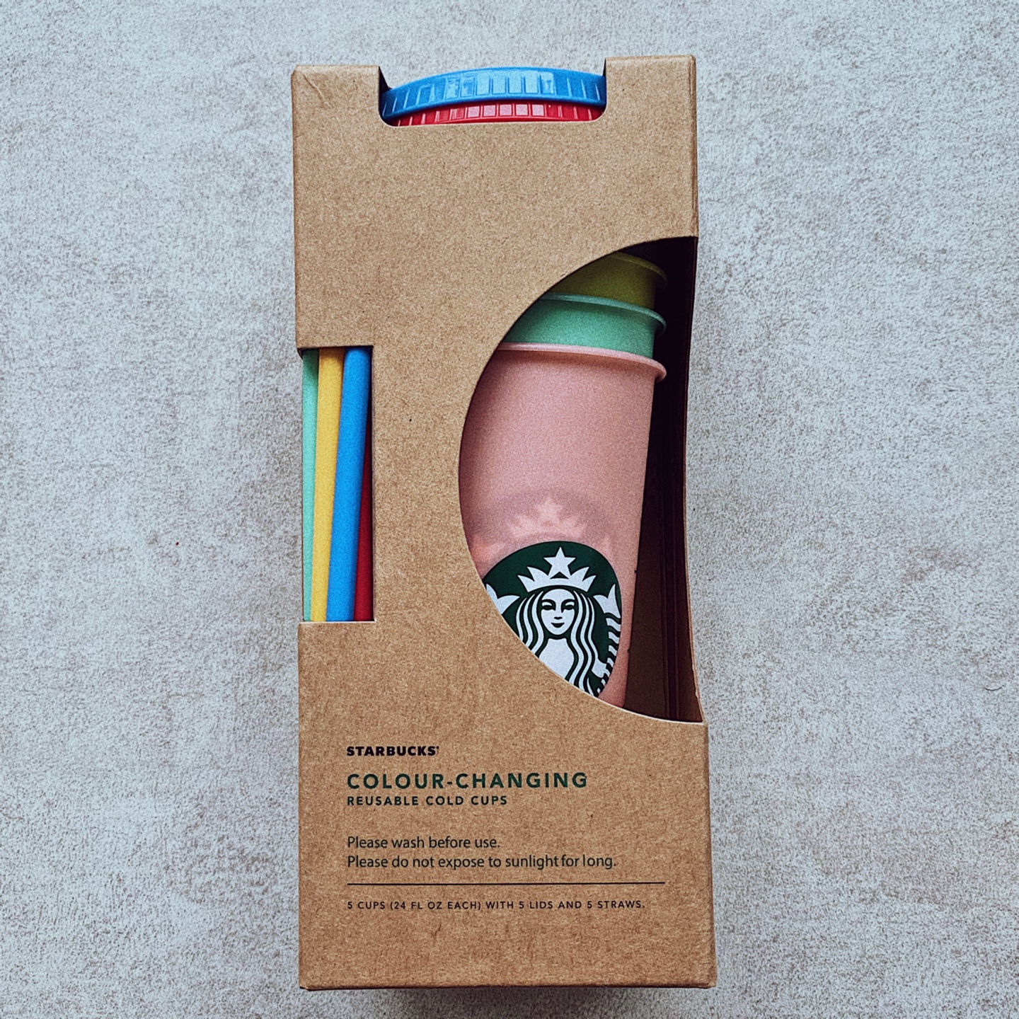 [STARBUCKS KOREA 한정판] 𝘾𝙊𝙇𝙊𝙐𝙍-𝘾𝙃𝘼𝙉𝙂𝙄𝙉𝙂 ʀᴇᴜsᴀʙʟ ᴄᴏʟᴅ ᴄᴜᴘ | 콜리(Colley)