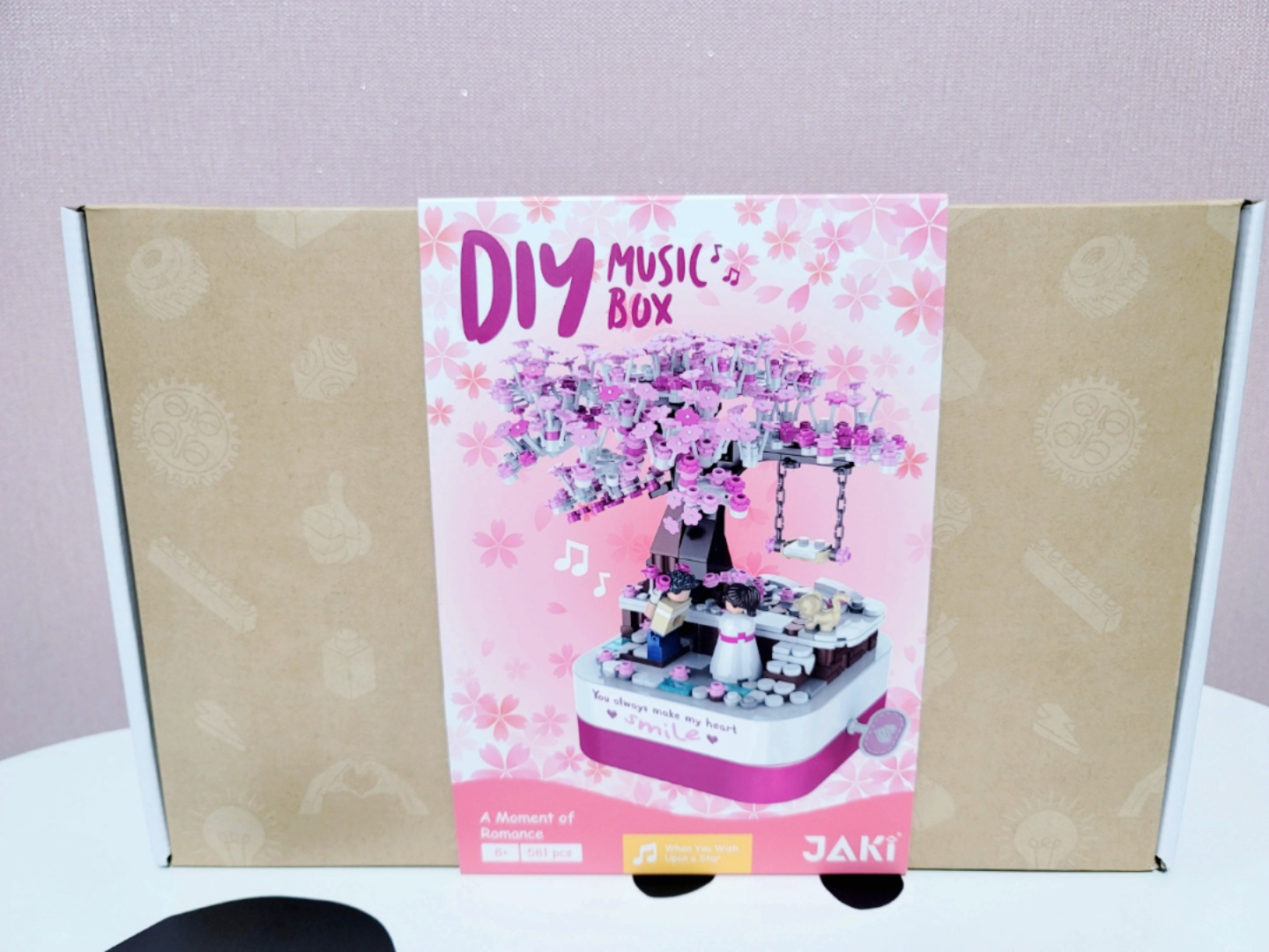 DIY 뮤직박스 smile cherry blossoms 블럭 오르골 | 콜리(Colley)