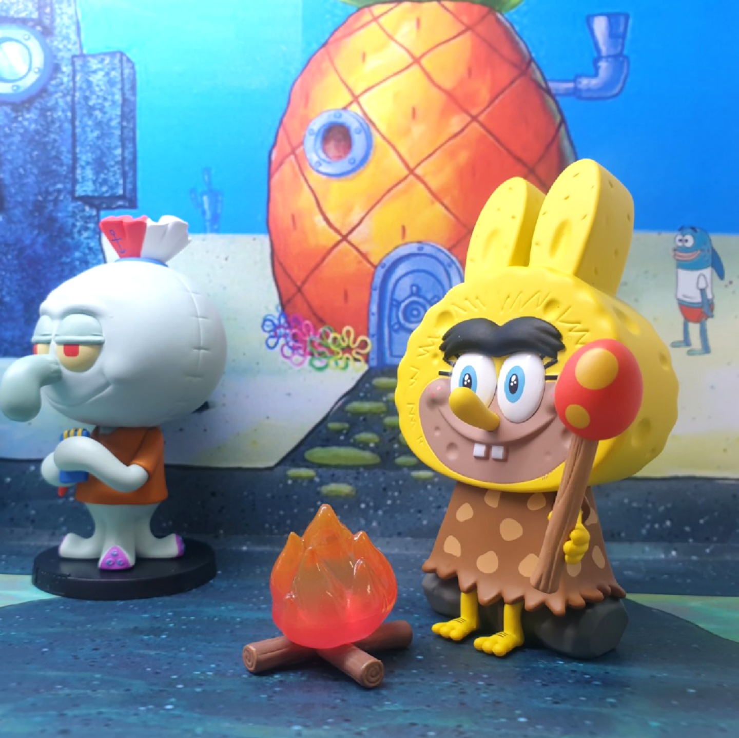 💚라부부와 스펀지밥의 콜라보💛 | 콜리(Colley)