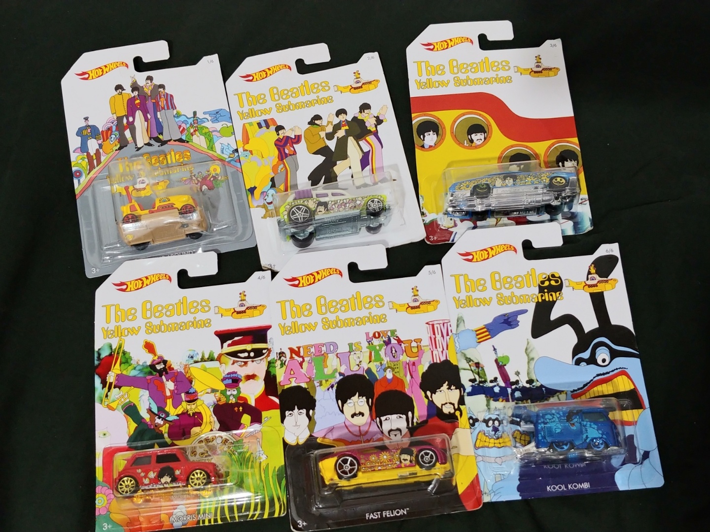 비틀즈 핫휠 옐로우 서브마린 | 콜리(Colley)
