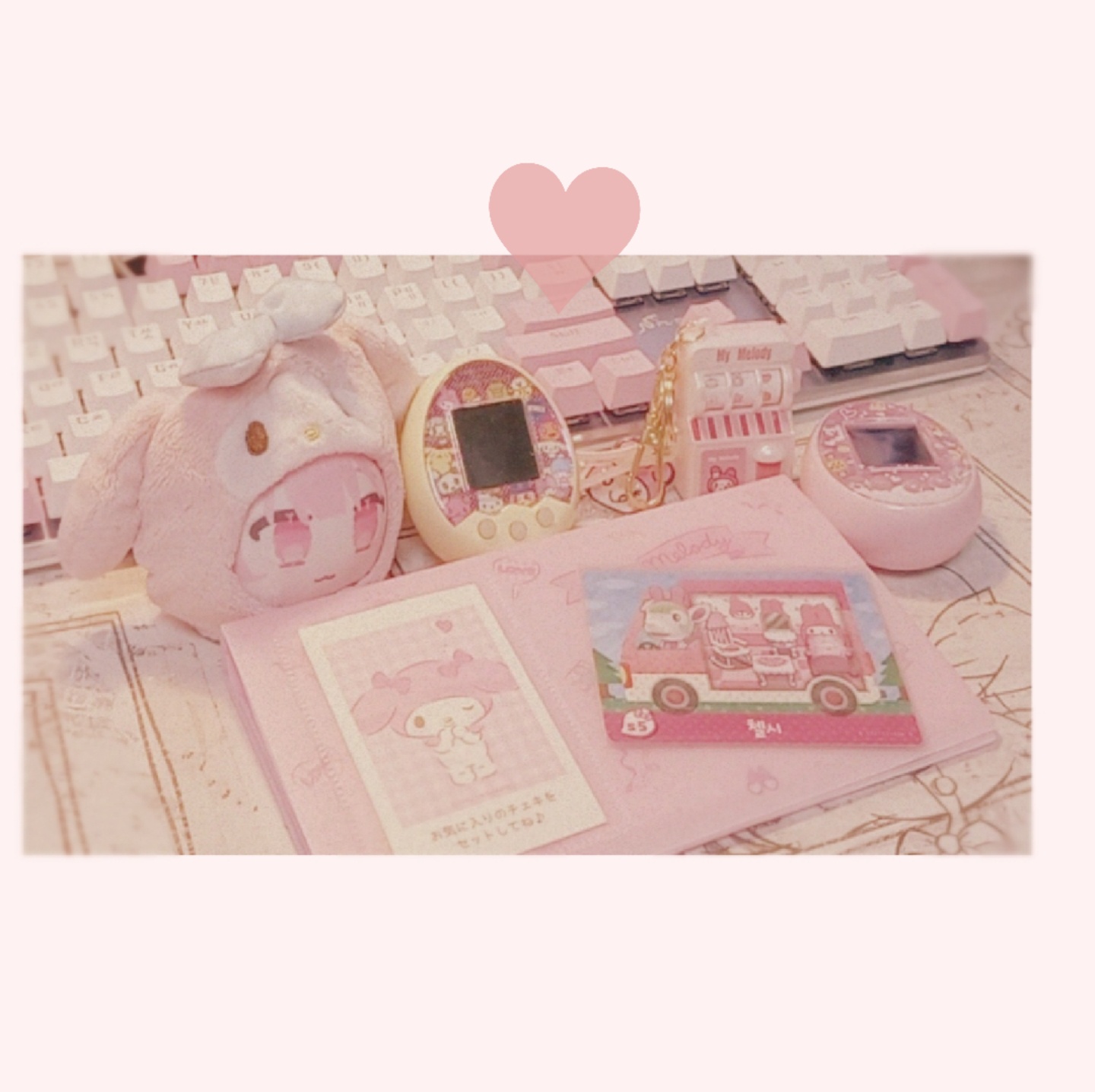 좋아하는 물건들을 모아 찍어봤어요! | 콜리(Colley)