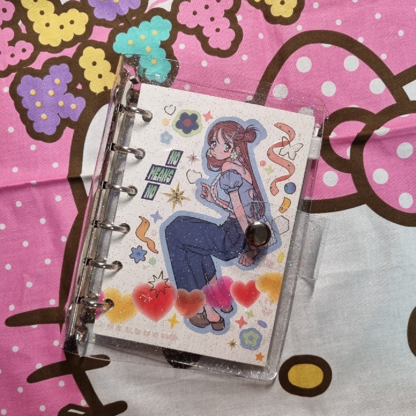 투명 글리터 커버를 덮어도 잘 어울려 한 컷 올립니다 *3* | 콜리(Colley)