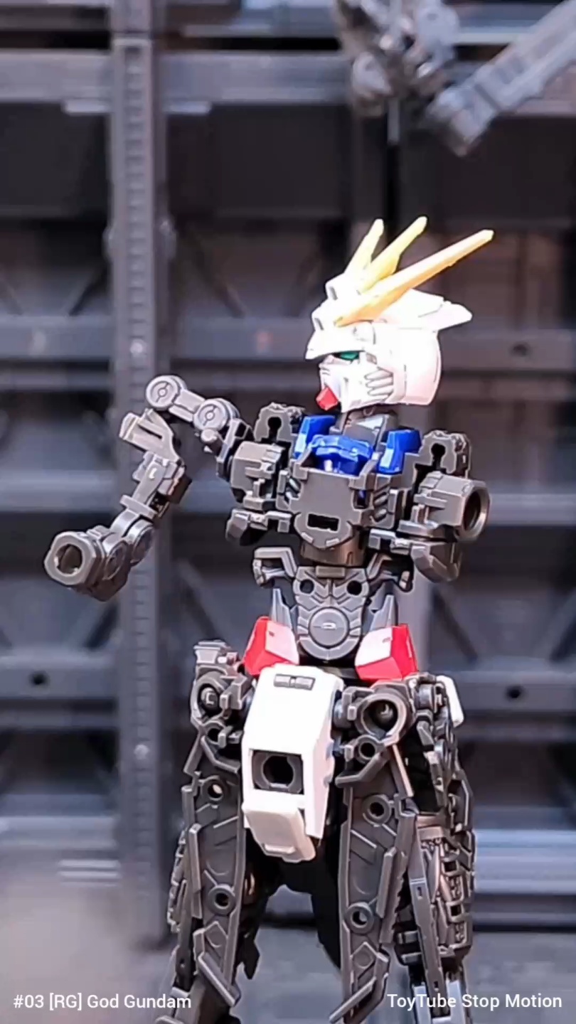 #03 RG갓건담 조립스톱모션 | 콜리(Colley)
