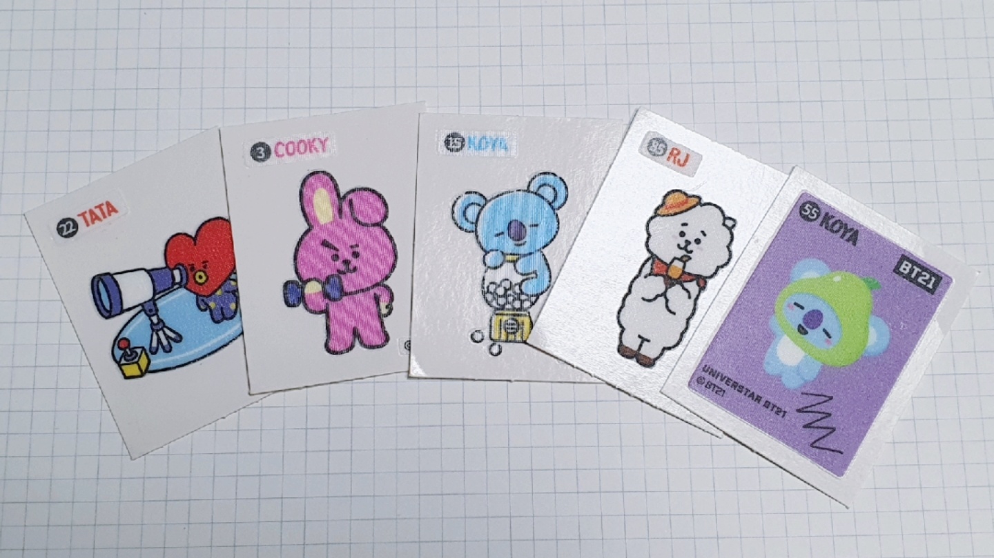 BT21 띠부띠부씰 | 콜리(Colley)