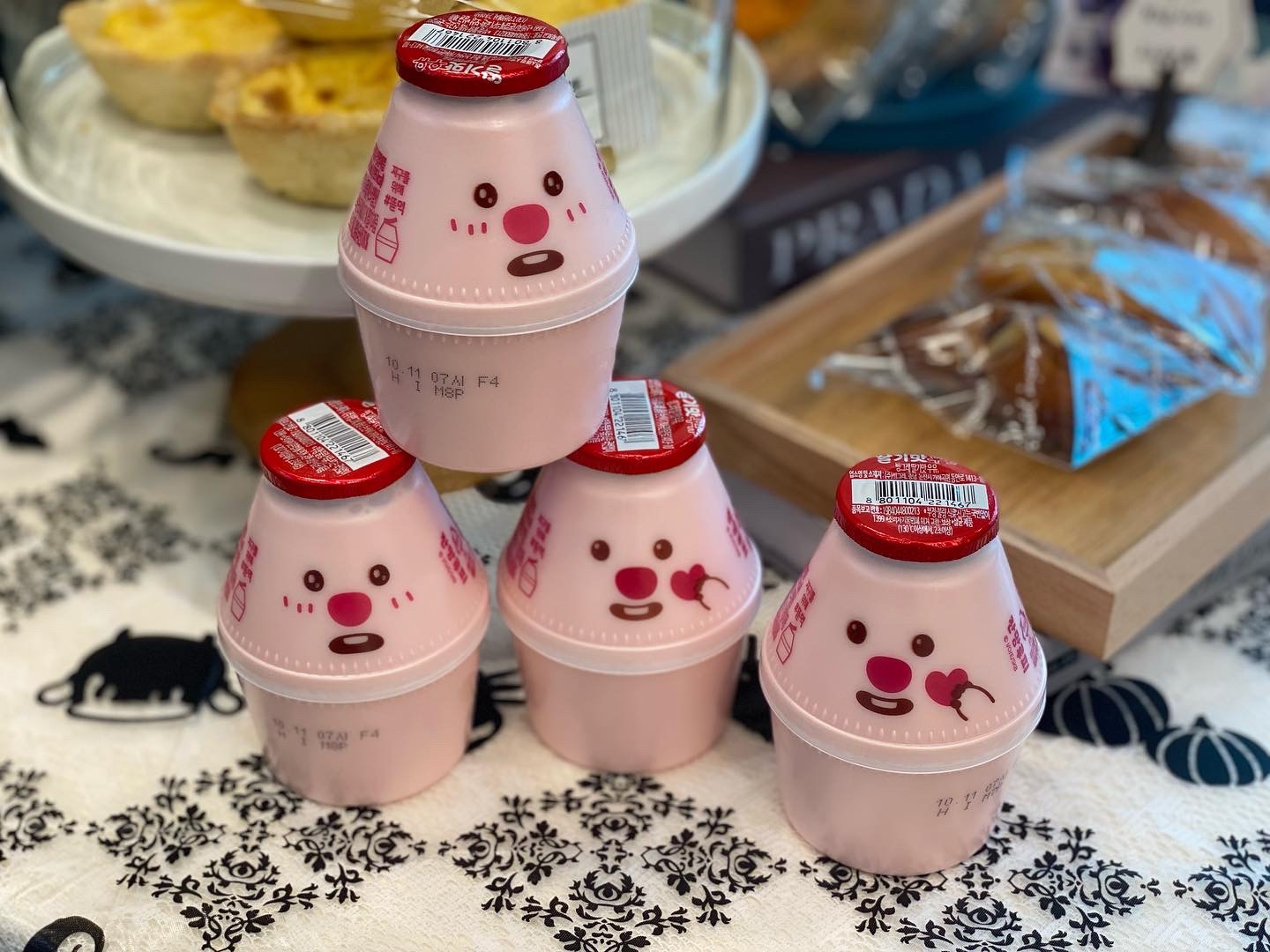 [잔망루피] 빙그레 콜라보 딸기맛우유 🥛🍓 콜리 Colley