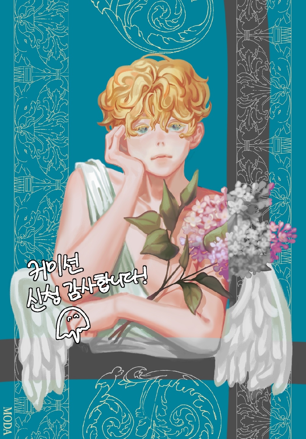 두상~반신 커미션 (LD) | 콜리(Colley)