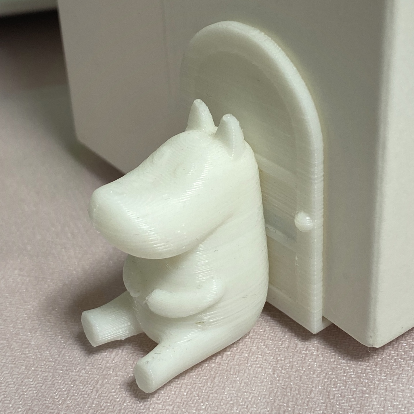 친구가 3D 프린터로 만들어줬던 무민 피규어 ☁️ | 콜리(Colley)