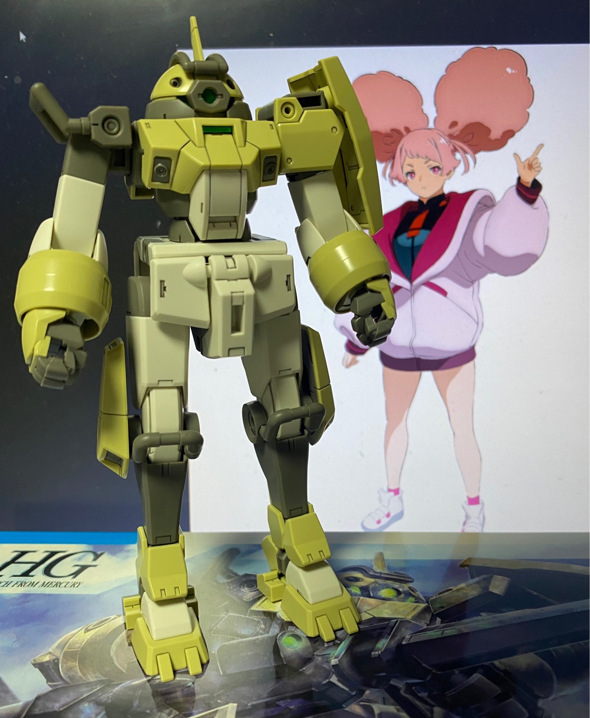 HG 1/144 데미 트레이너 츄츄 전용기 | 콜리(Colley)