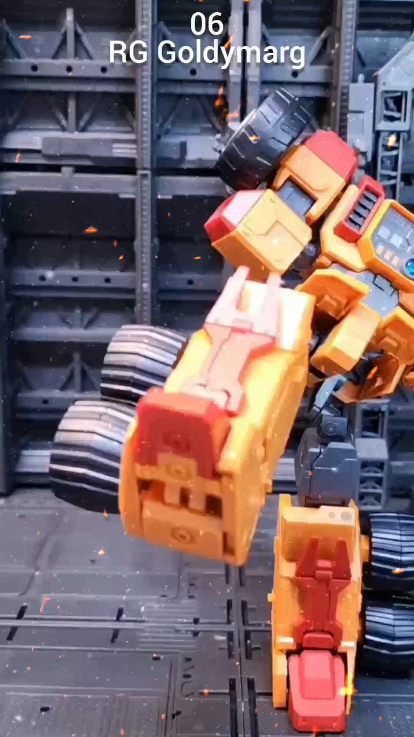 #06 RG 골디마그 조립 스톱모션 [변신] | 콜리(Colley)
