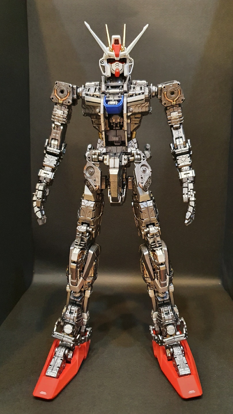 네 그 유명한 PG 스트라이크 건담 풀도색입니다. | 콜리(Colley)