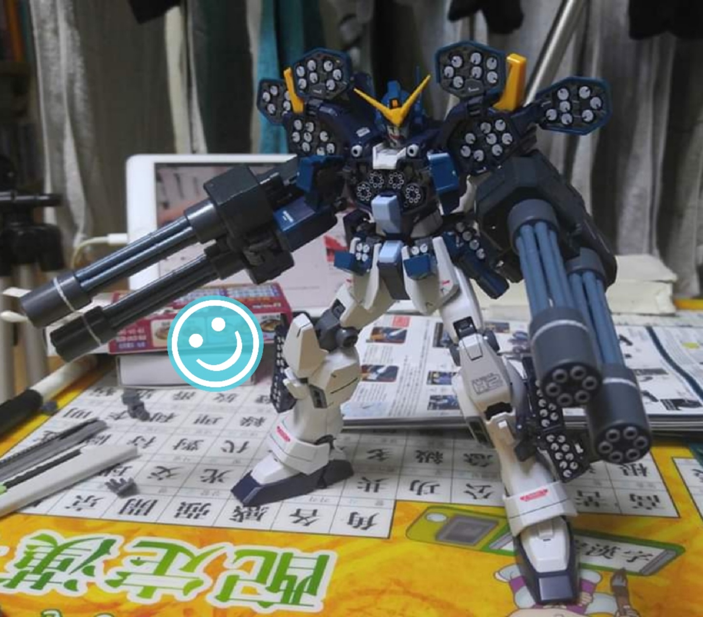 프리미엄 반다이 한정판 MG 1/100 건담 헤비암즈 개량형 EW | 콜리(Colley)