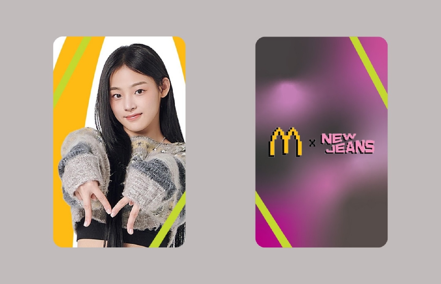 [팬메이드] 뉴진스 포토카드_맥도날드 콜라보 ver.2 | 콜리(Colley)