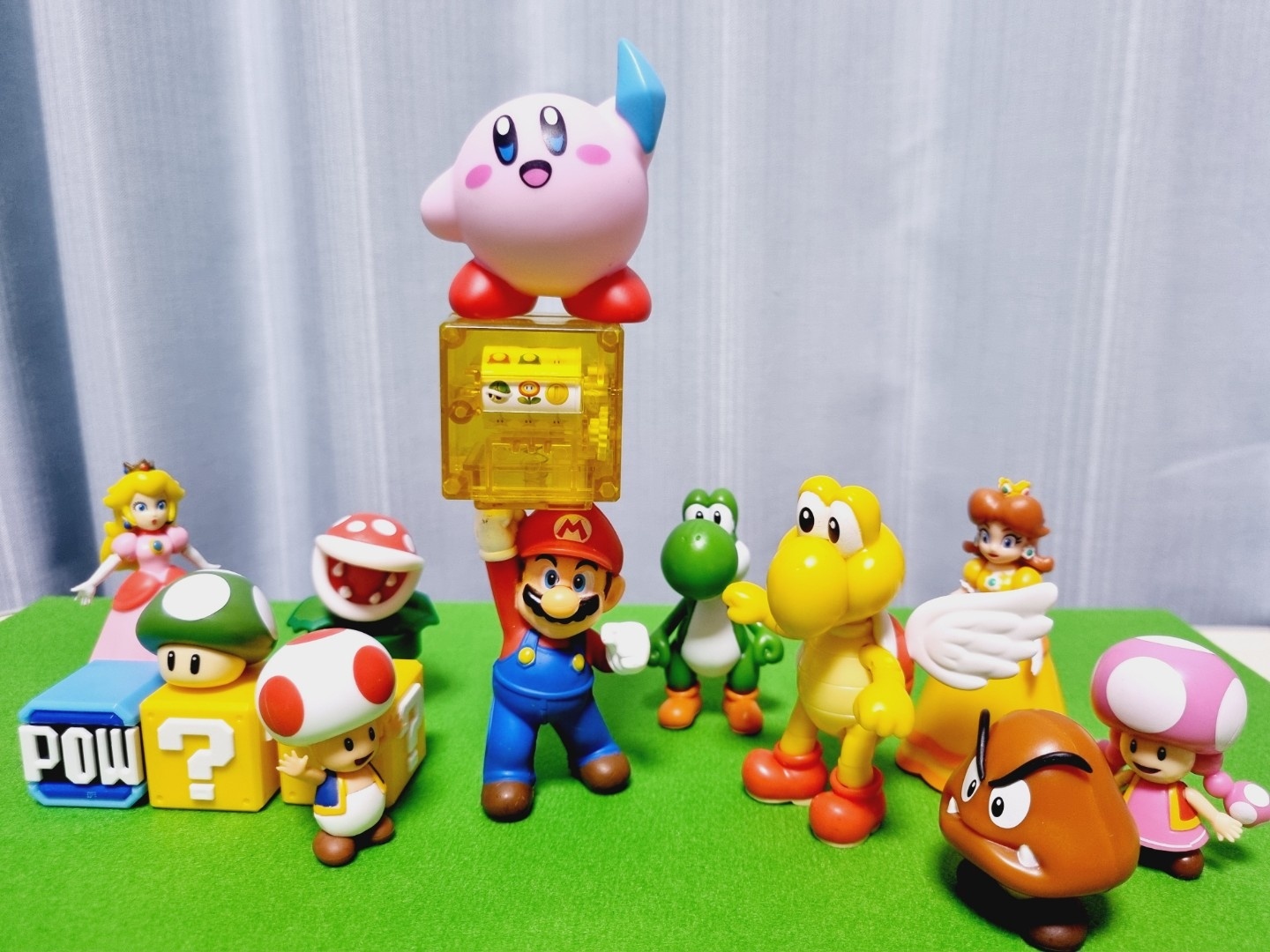 마리오 & 커비 ️💚🩷 닌텐도의 대표캐릭터 슈퍼마리오와 별의커비가 만났어요ㅋ | 콜리(Colley)