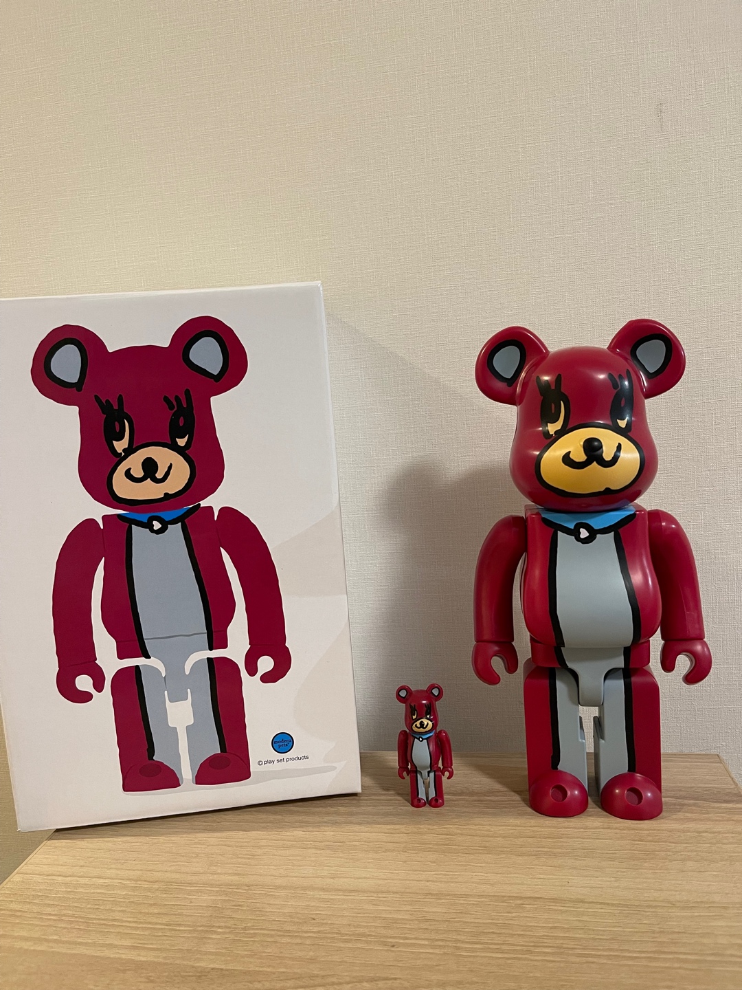 베어브릭 100% & 400% 모던 펫 이세탄 테그 라인 한정 | 콜리(Colley)