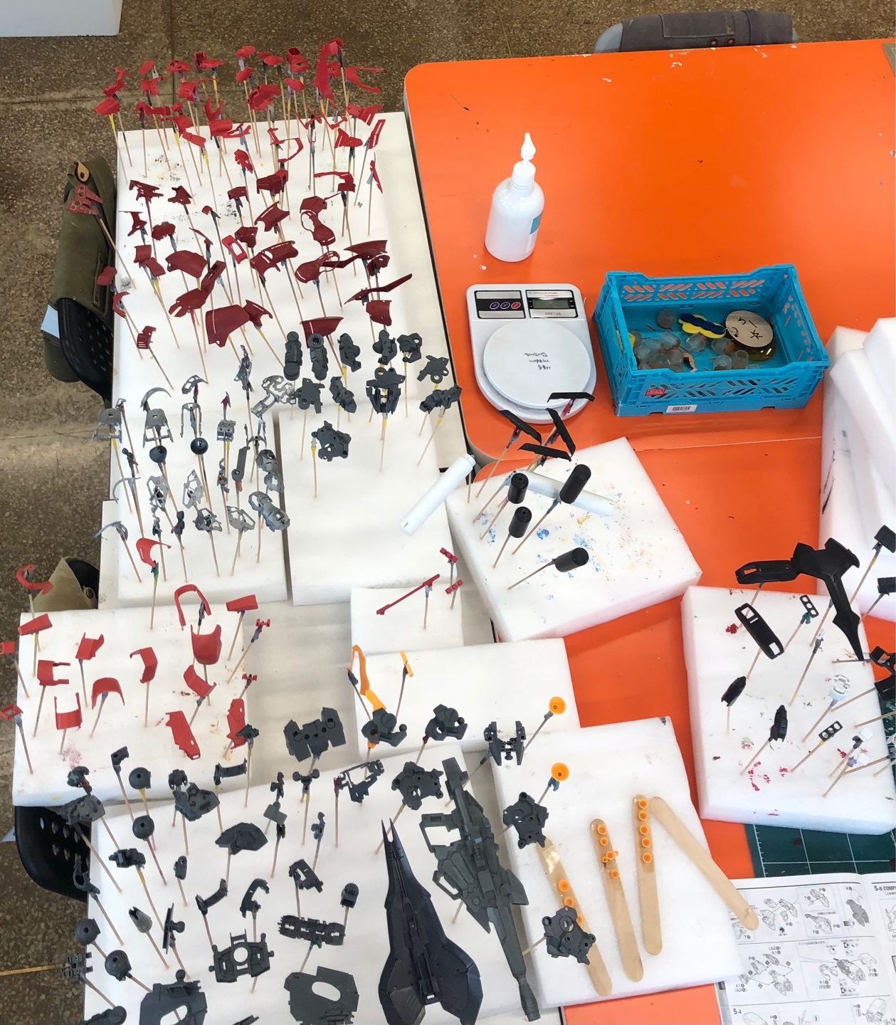 사자비 도색 작업 시작합니다! | 콜리(Colley)