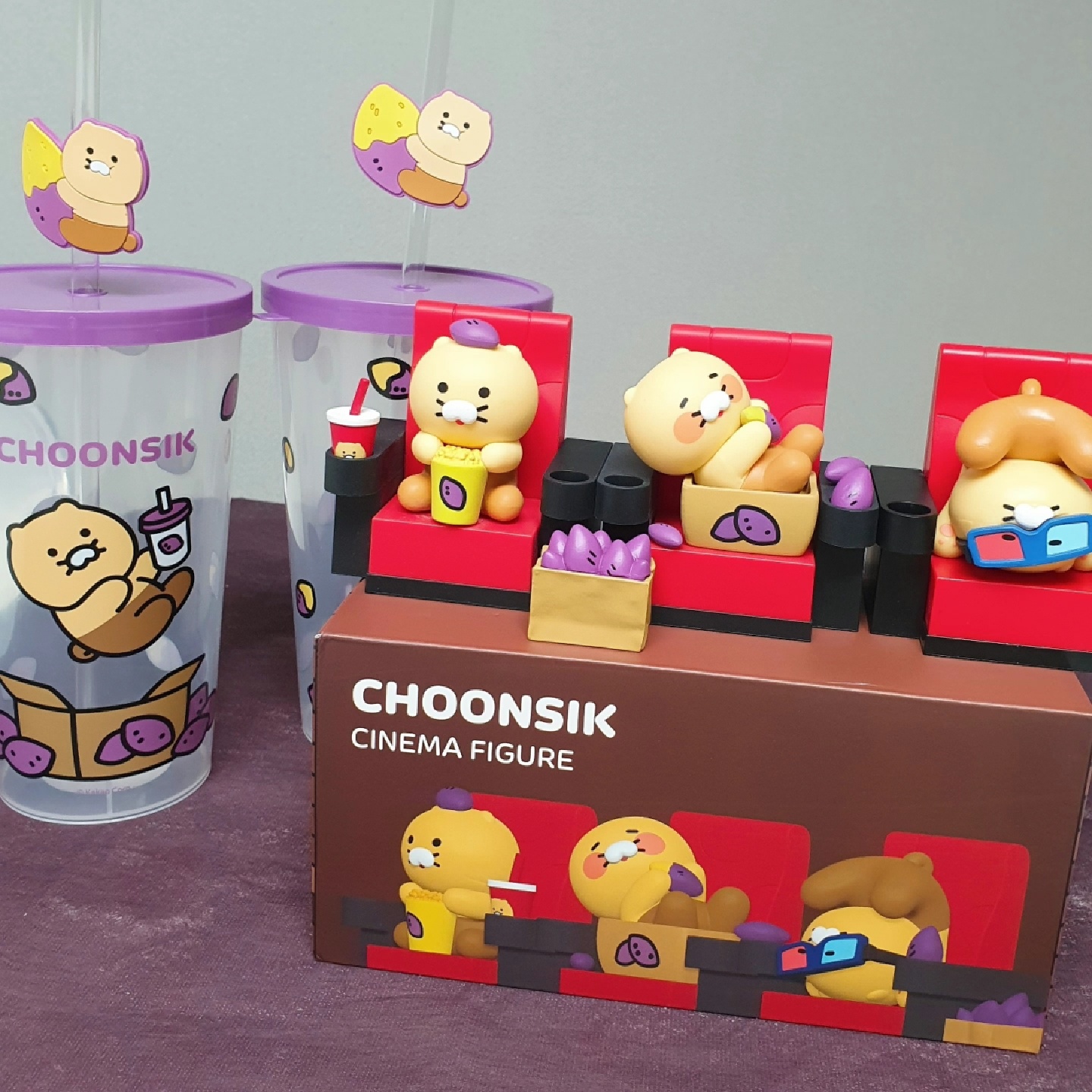 CGV 춘식이 피규어, 리유저블컵 | 콜리(Colley)