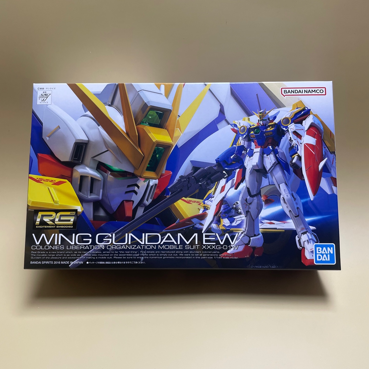 2016년에 발매된 20번째 RG 제품인 윙건담 EW. | 콜리(Colley)
