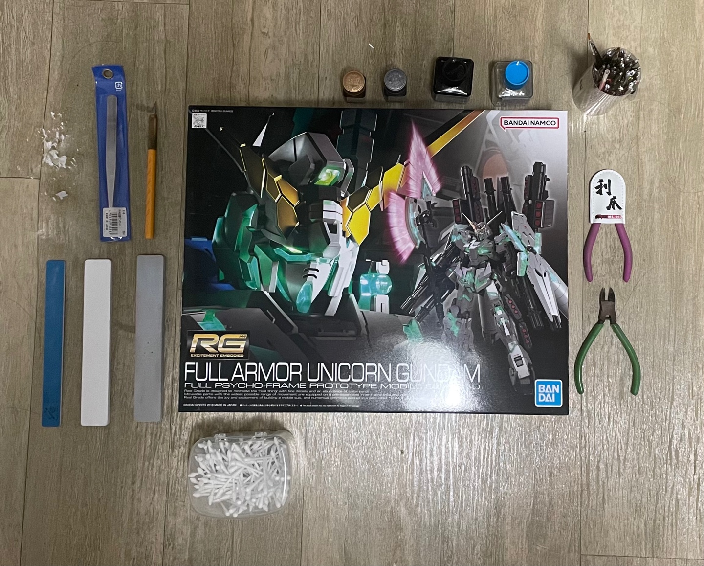 [RG] 풀아머 유니콘 건담 시작 | 콜리(Colley)