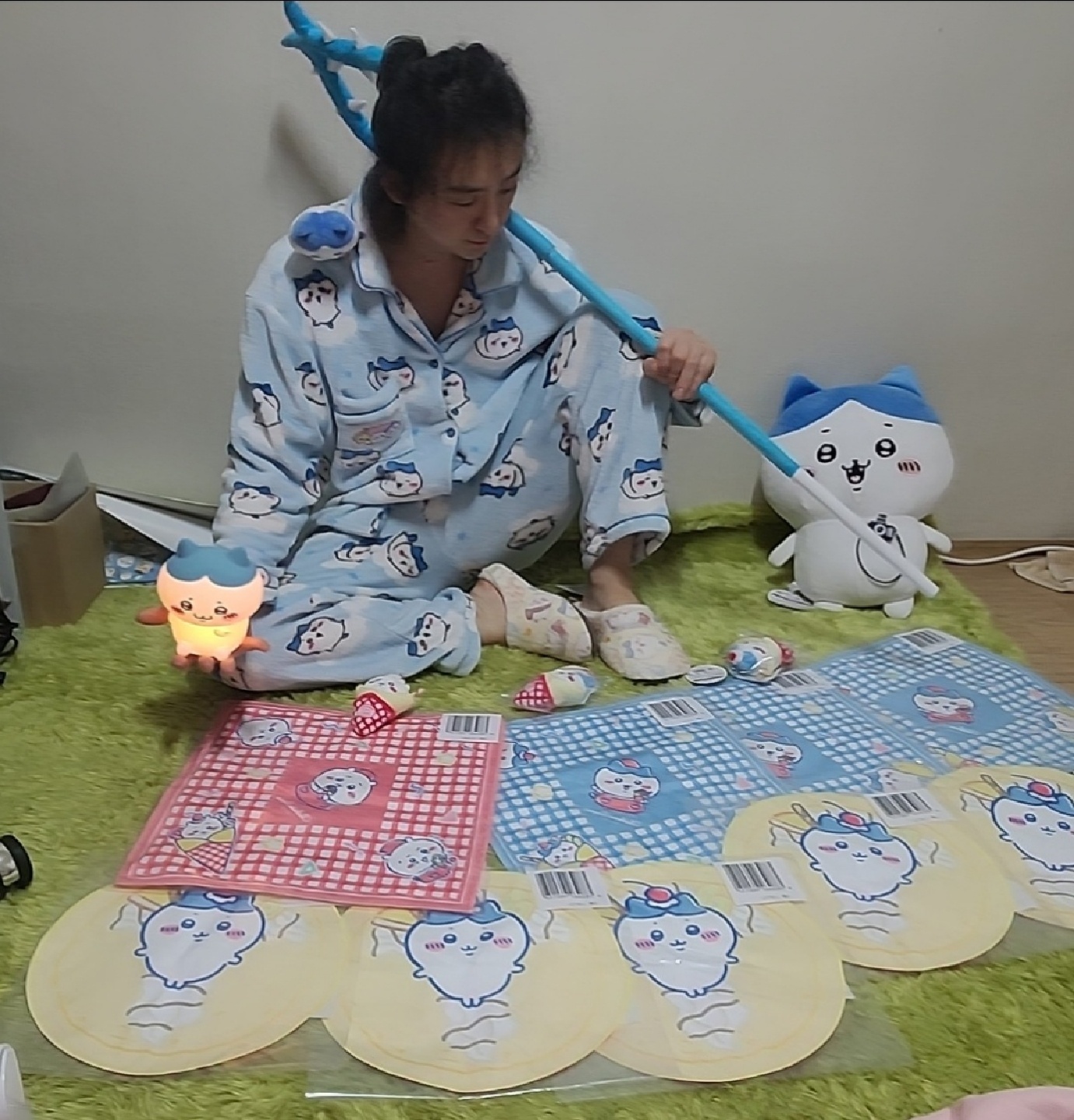 하치와레 수면잠옷 콜리 Colley
