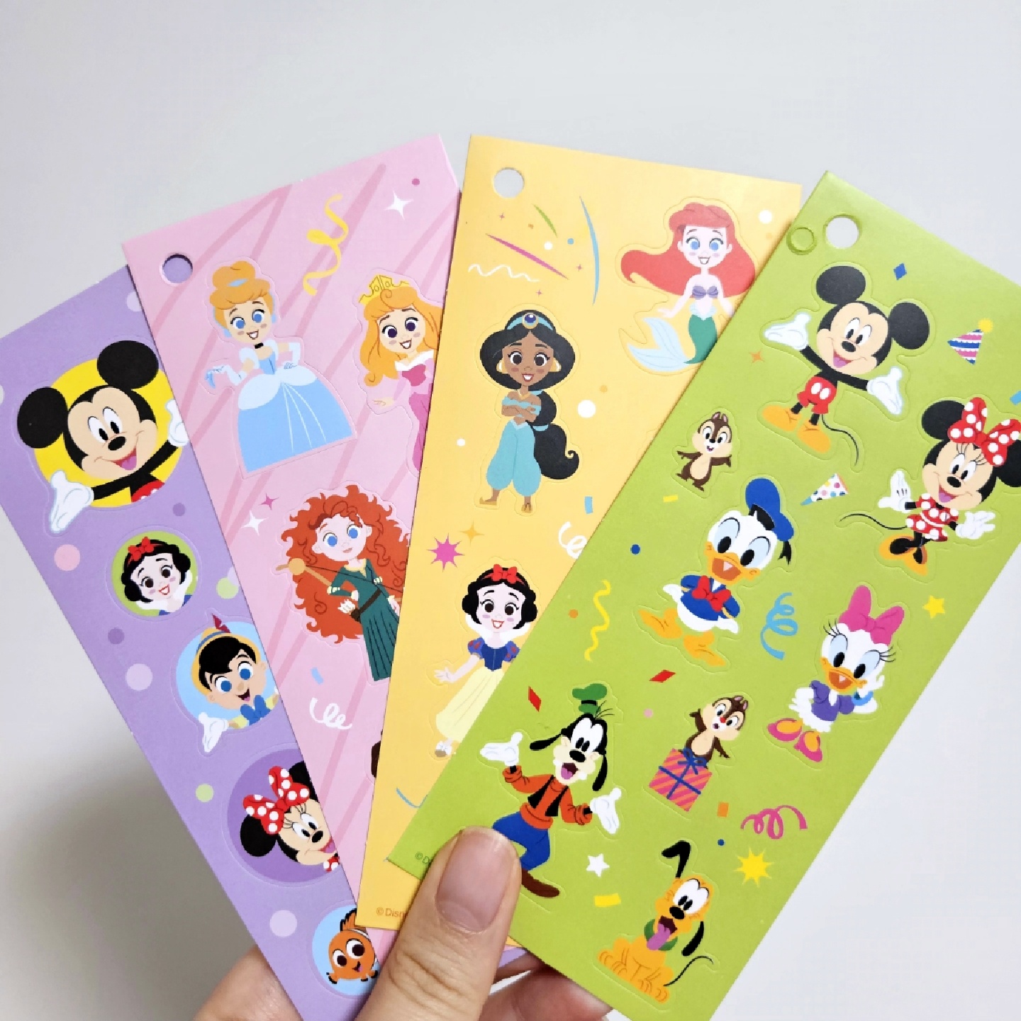 다이소 디즈니 100주년 스티커 세트 | 콜리(Colley)