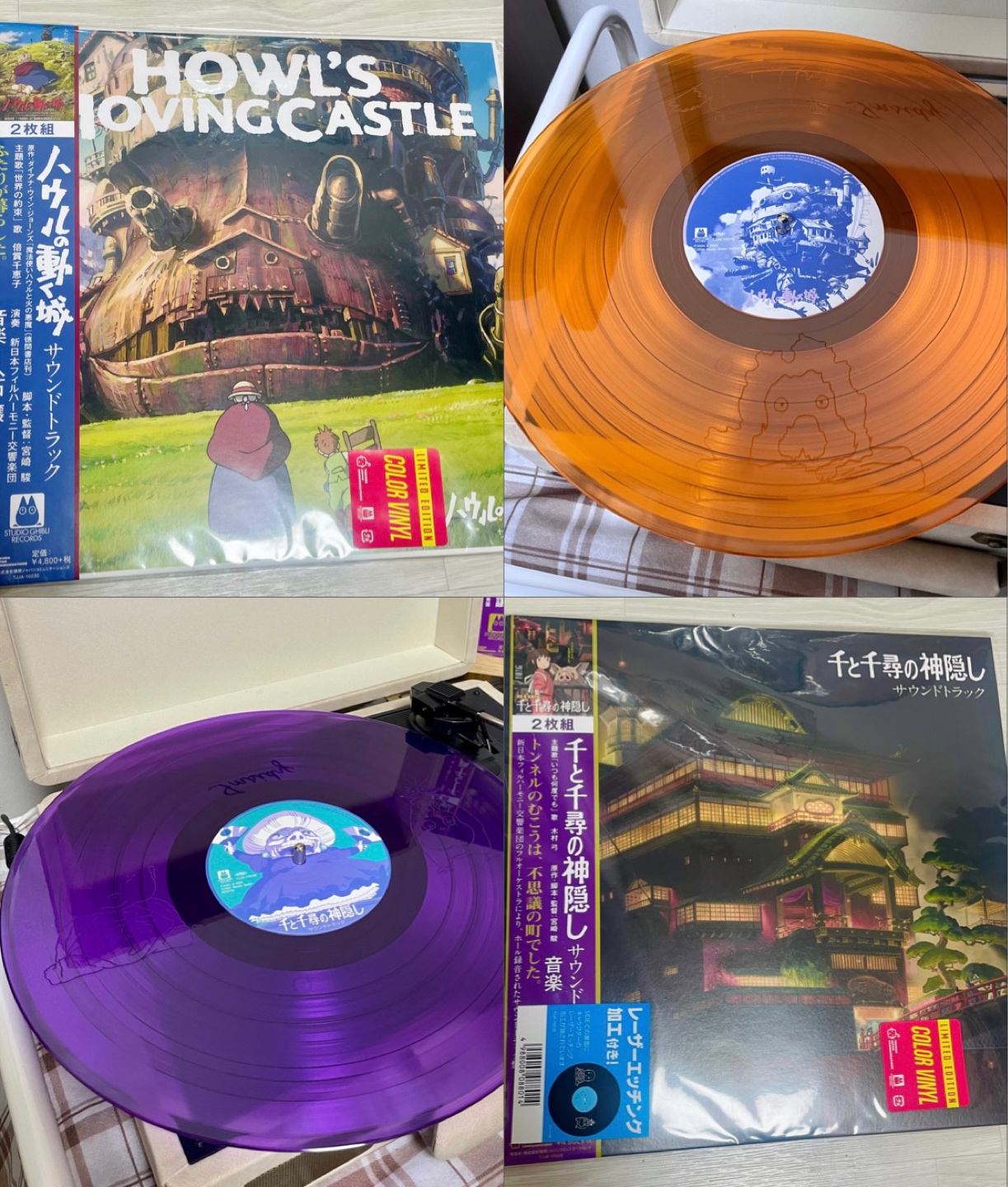 지브리 컬러 LP 컬렉션 🧡💜 | 콜리(Colley)