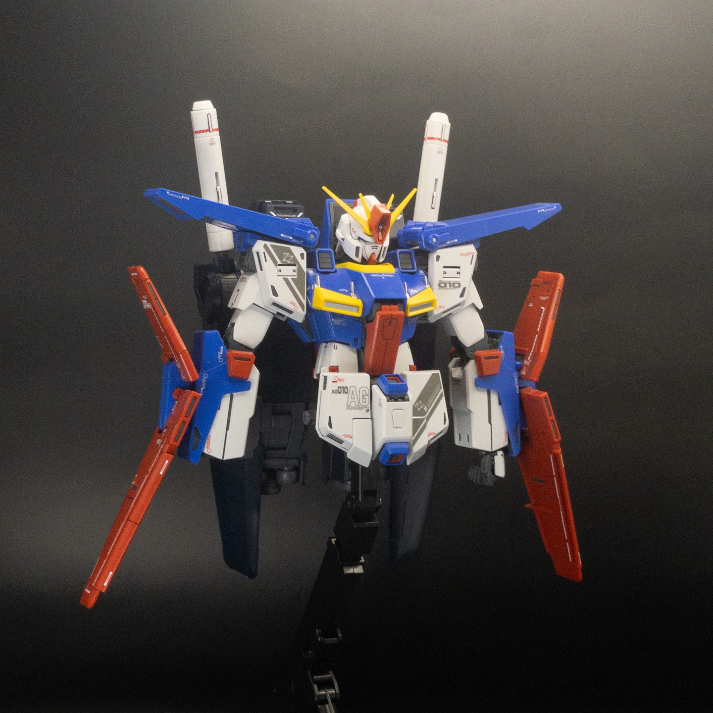 [MG] ZZ 건담 Ver.Ka 제작중 (6, 데칼링) | 콜리(Colley)