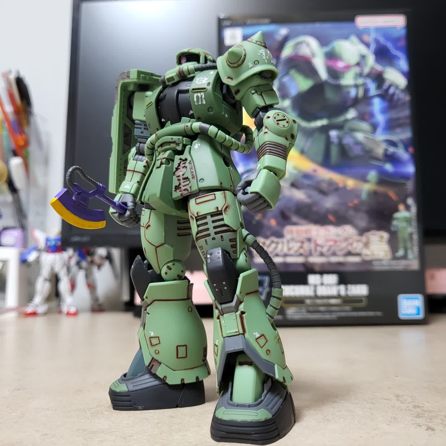 [HG] 의도치 않게 완성한 웨더링 작품 | 콜리(Colley)