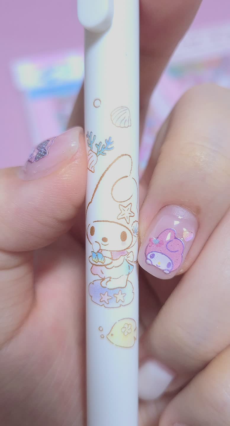 산리오 랜덤볼펜(바다 Ver)🤍🩵🩷🤍 | 콜리(Colley)