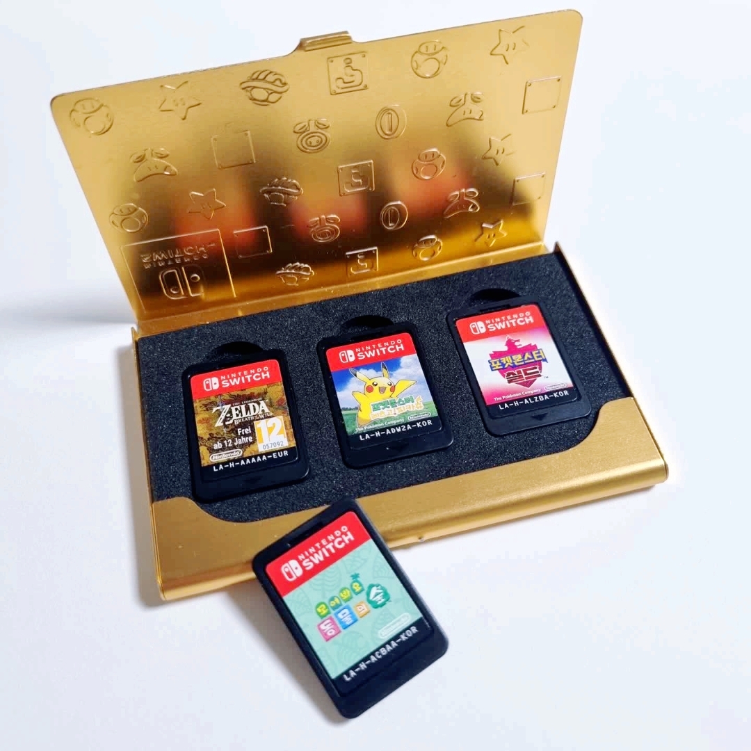 닌텐도 스위치 게임칩 보관 케이스 (ver.슈퍼마리오) | 콜리(Colley)