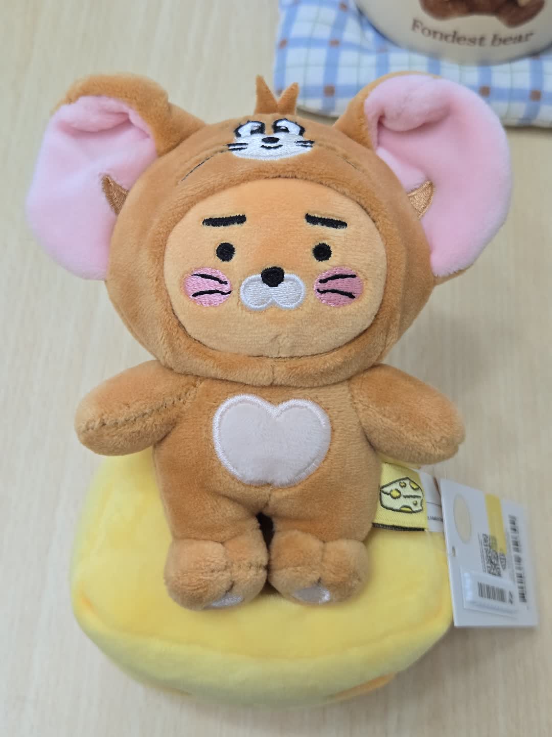 카카오프렌즈 톰과제리 콜라보 제리라이언 인형 키링 | 콜리(Colley)