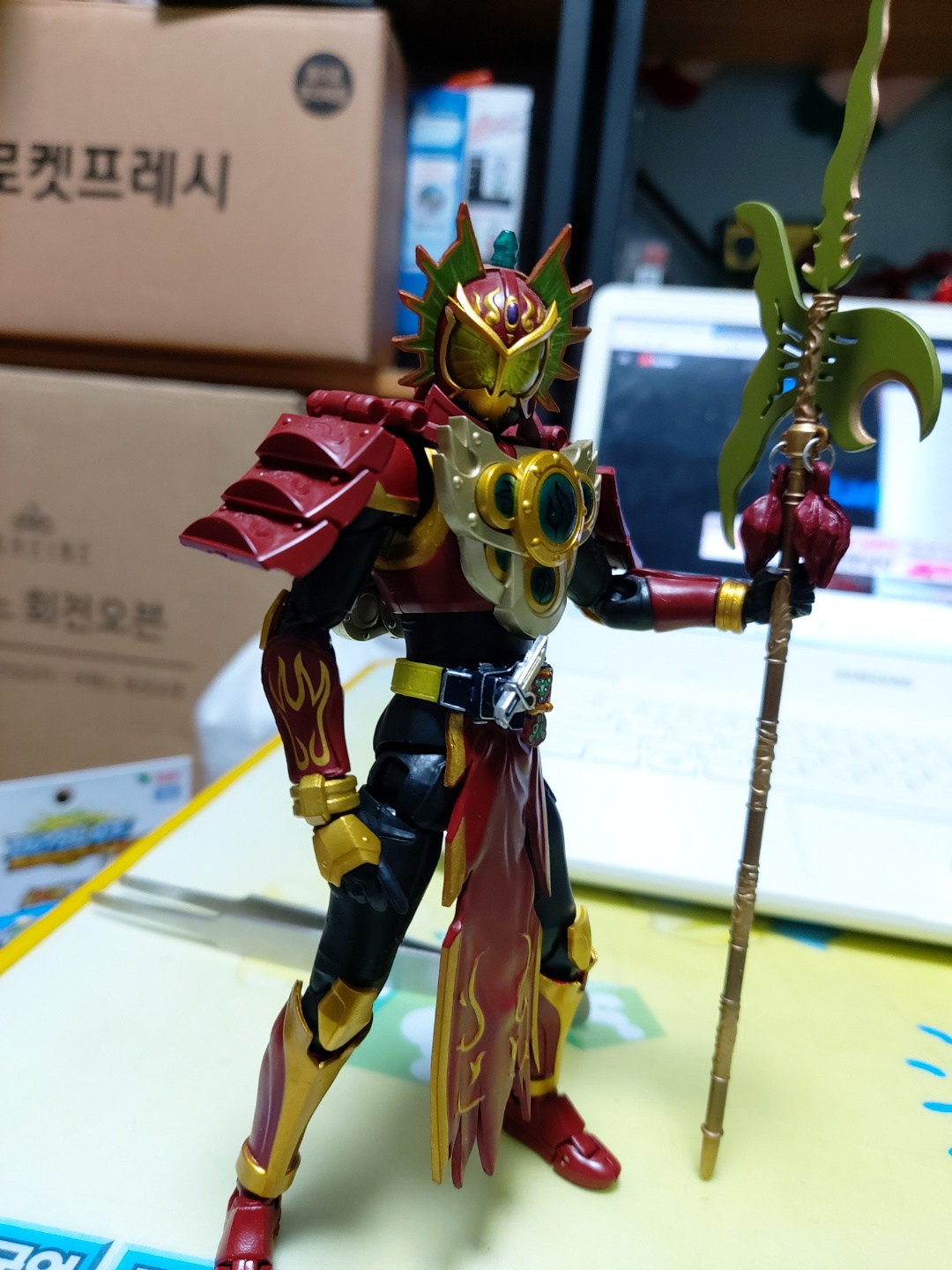 가면라이더 가이무 shf 류겐 요모츠헤구리암즈 | 콜리(Colley)