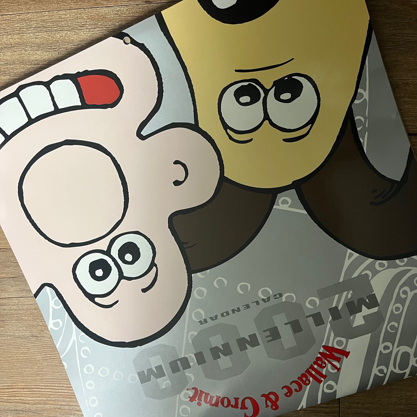 월레스와 그로밋 2000년도 정사각 캘린더 | 콜리(Colley)