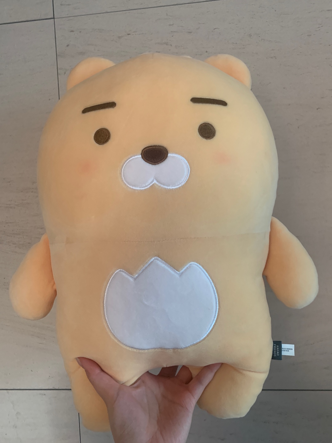 카카오프렌즈 라이언 모찌 쫀득 인형 45cm 리틀프렌즈 | 콜리(Colley)