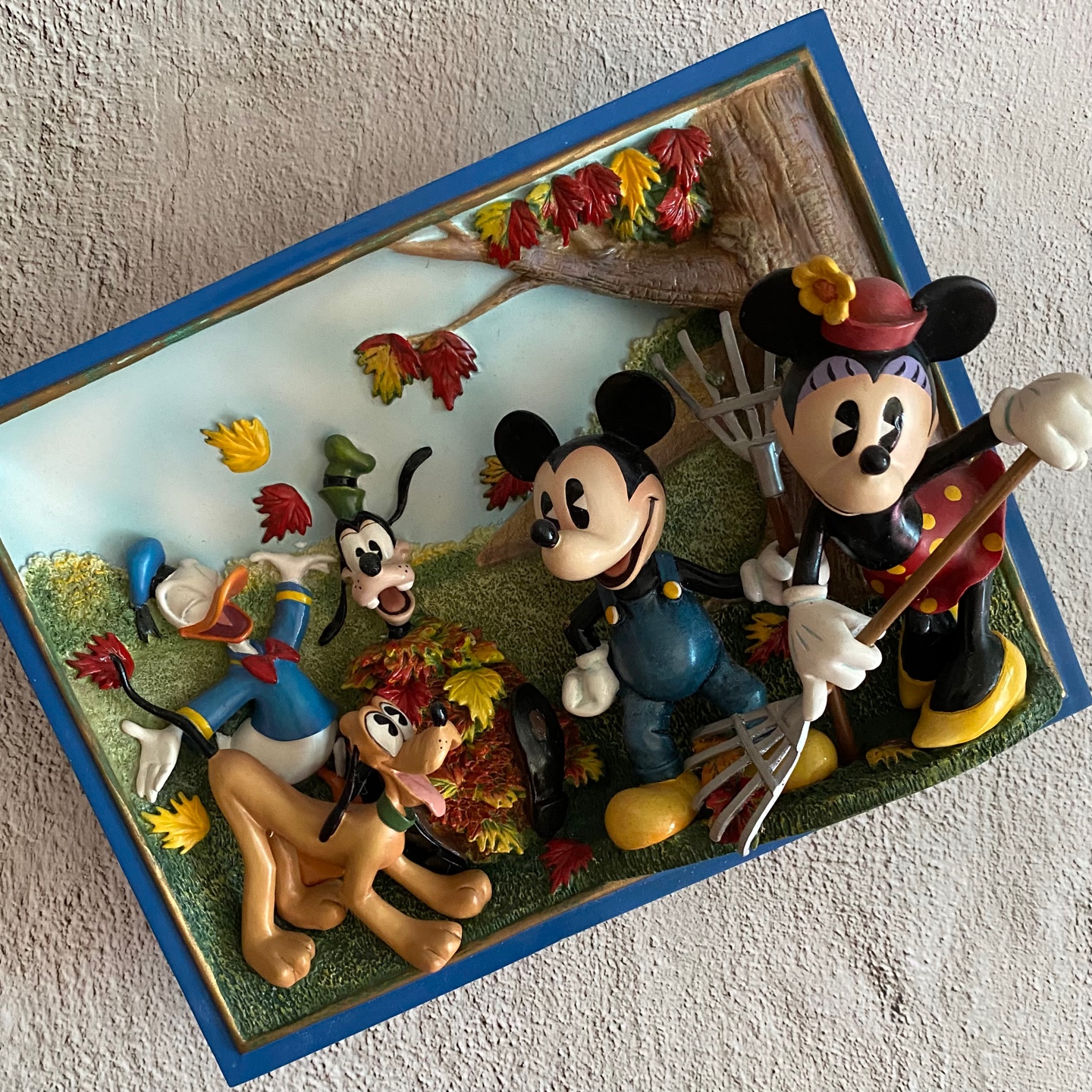 초레어 빈티지 디즈니 미키마우스 3D플레이트 | 콜리(Colley)