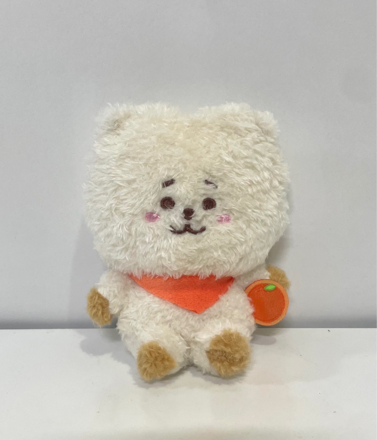 BTS-BT21: RJ 알제이 일본 오렌지 인형 | 콜리(Colley)