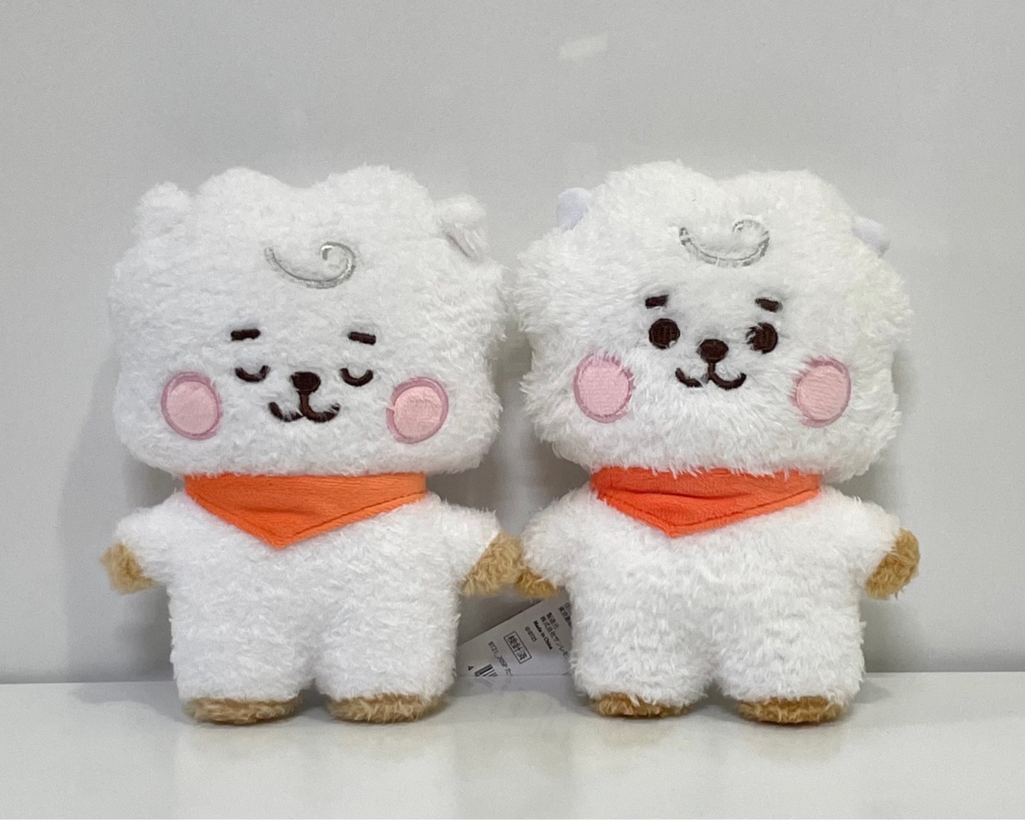 BT21: RJ 알제이 일본 탓톤 일반+눈감 스탠딩 인형 | 콜리(Colley)
