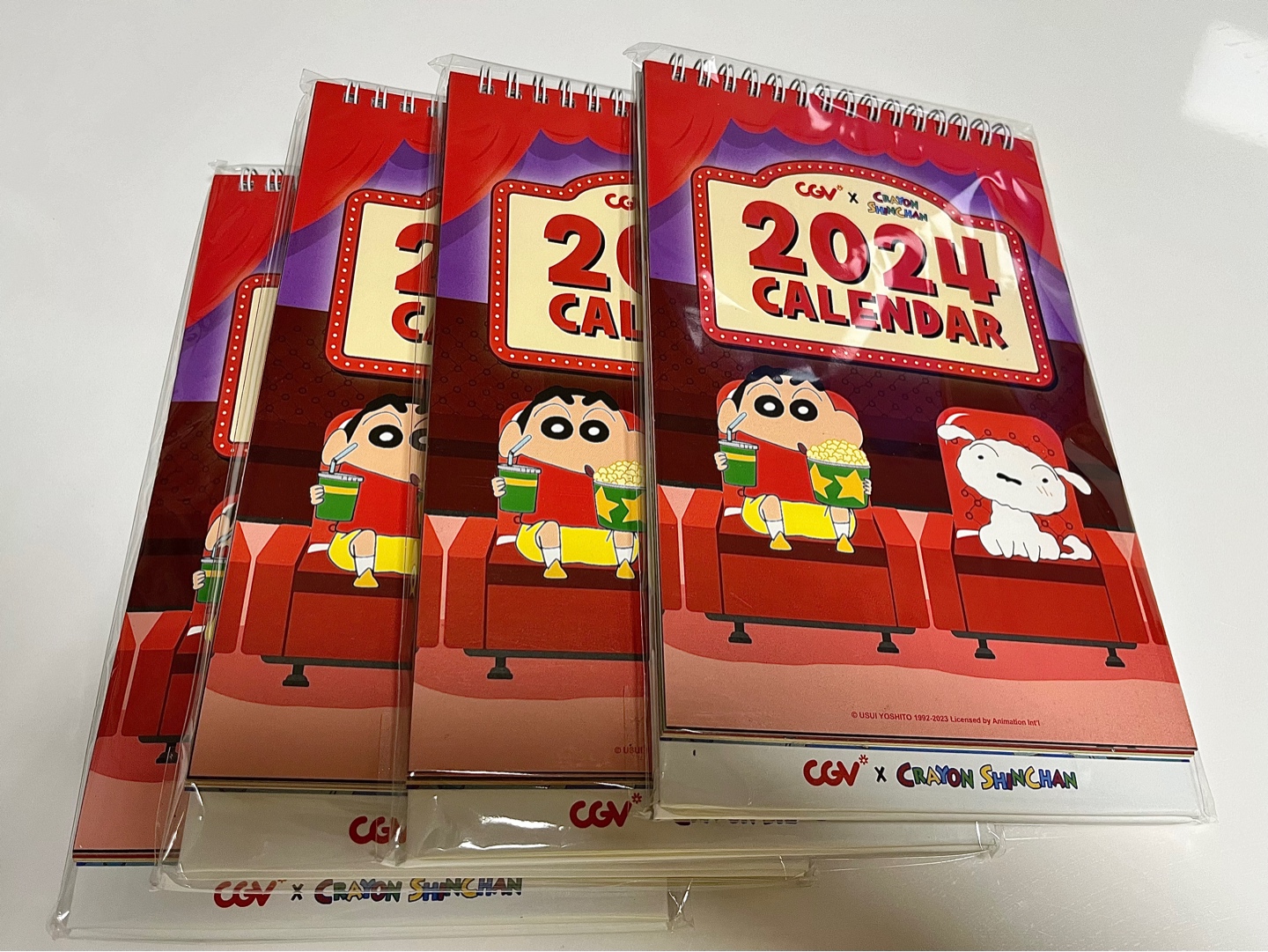 새상품) 2024 CGV 짱구 캘린더 단품 | 콜리(Colley)