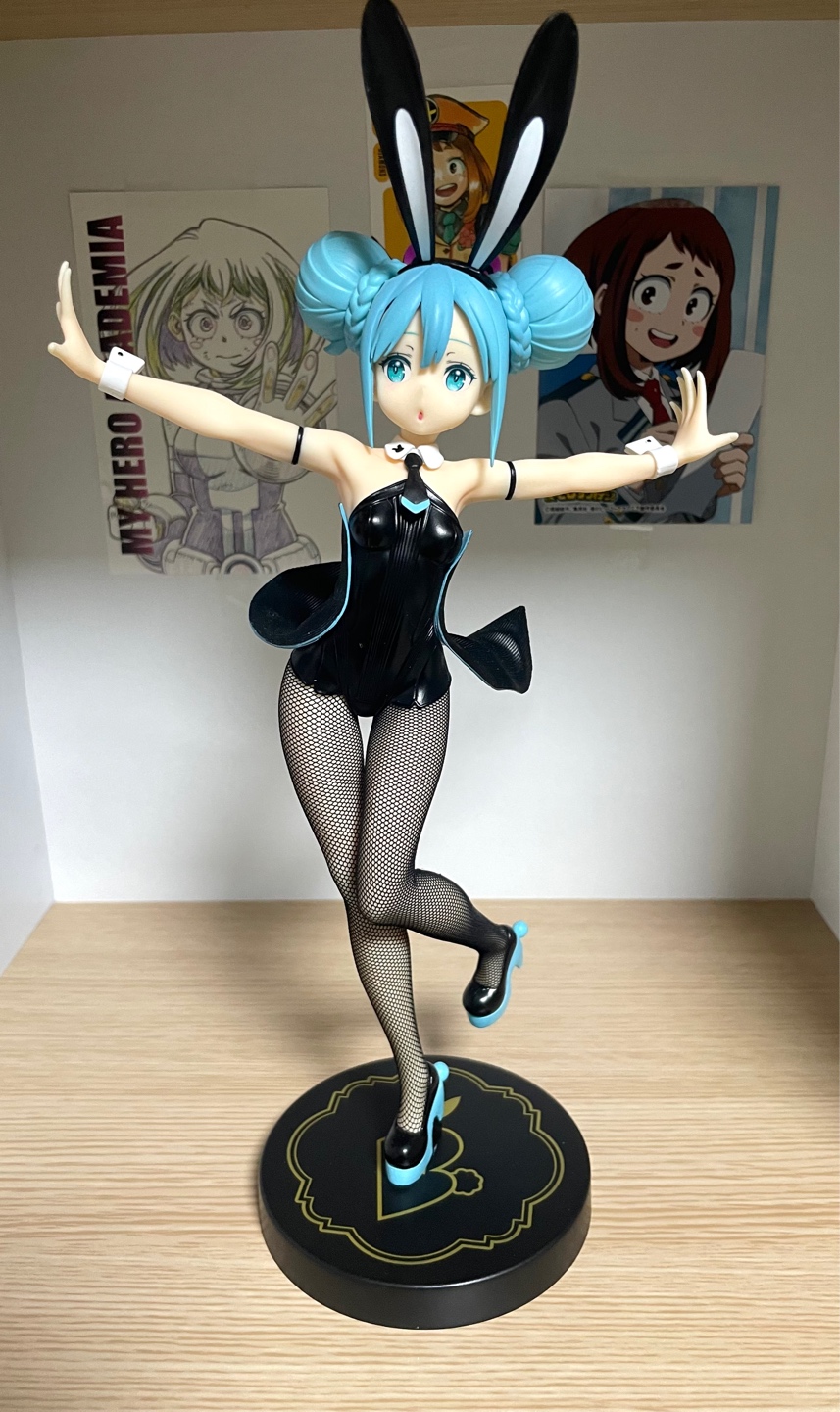 보컬로이드: 하츠네 미쿠 버니 코스튬 피규어 (블랙 ver.) | 콜리(Colley)