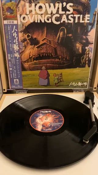 💜지브리 LP💜 하울의 움직이는 성 OST | 콜리(Colley)