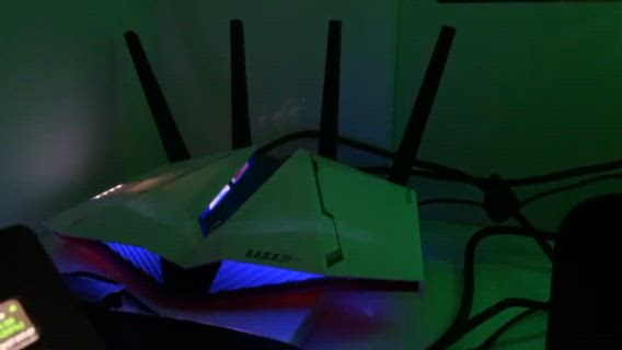 건담 공유기 LED 감상 | 콜리(Colley)